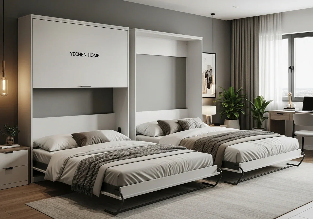 Queen Size vs Full Size Horizontal Murphy Bed: Choosing the Right Fit ...